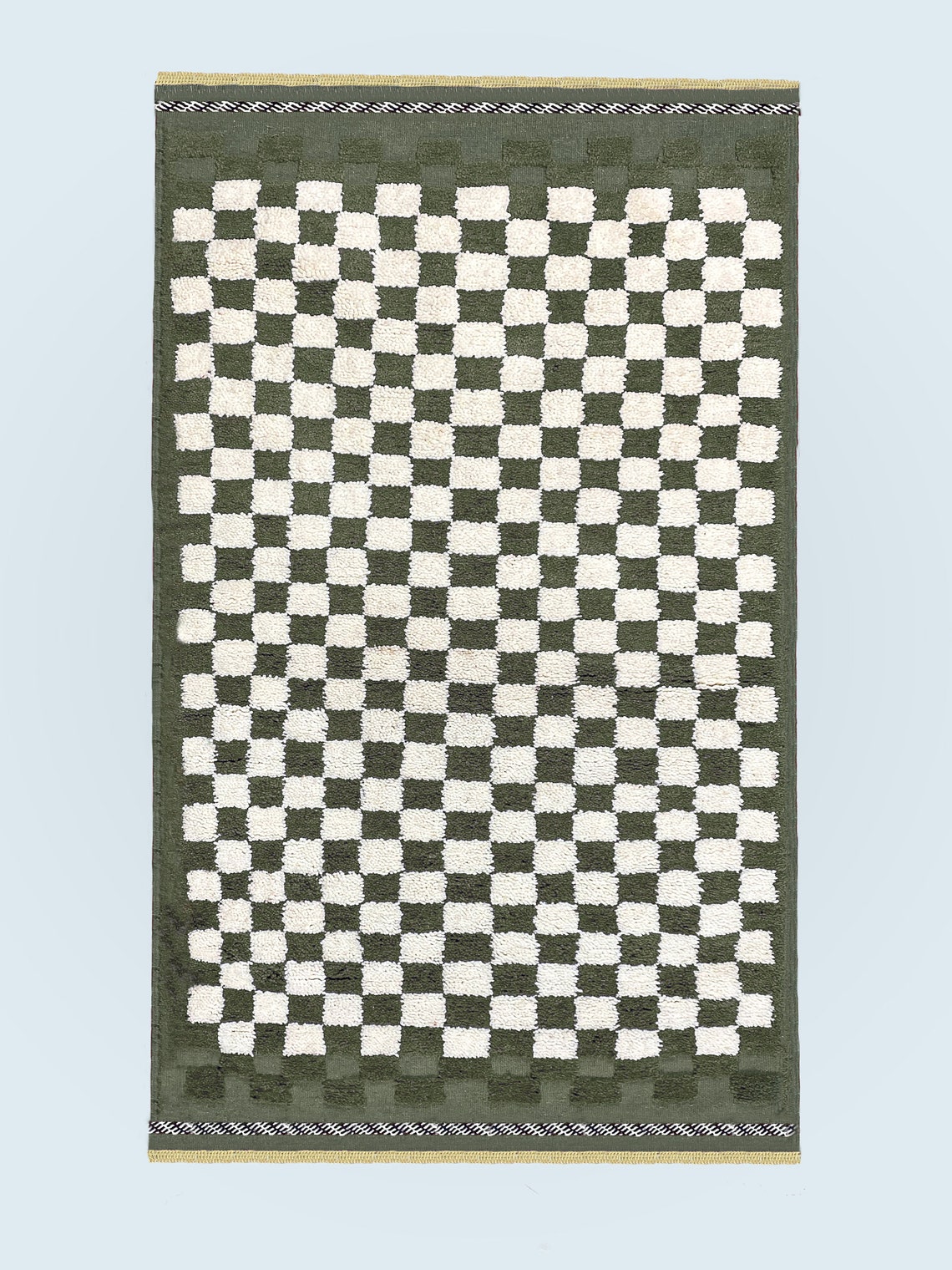Green Checkered Rug Olive Green Rug Checkers Rug Checkered Rug 8x10 ...