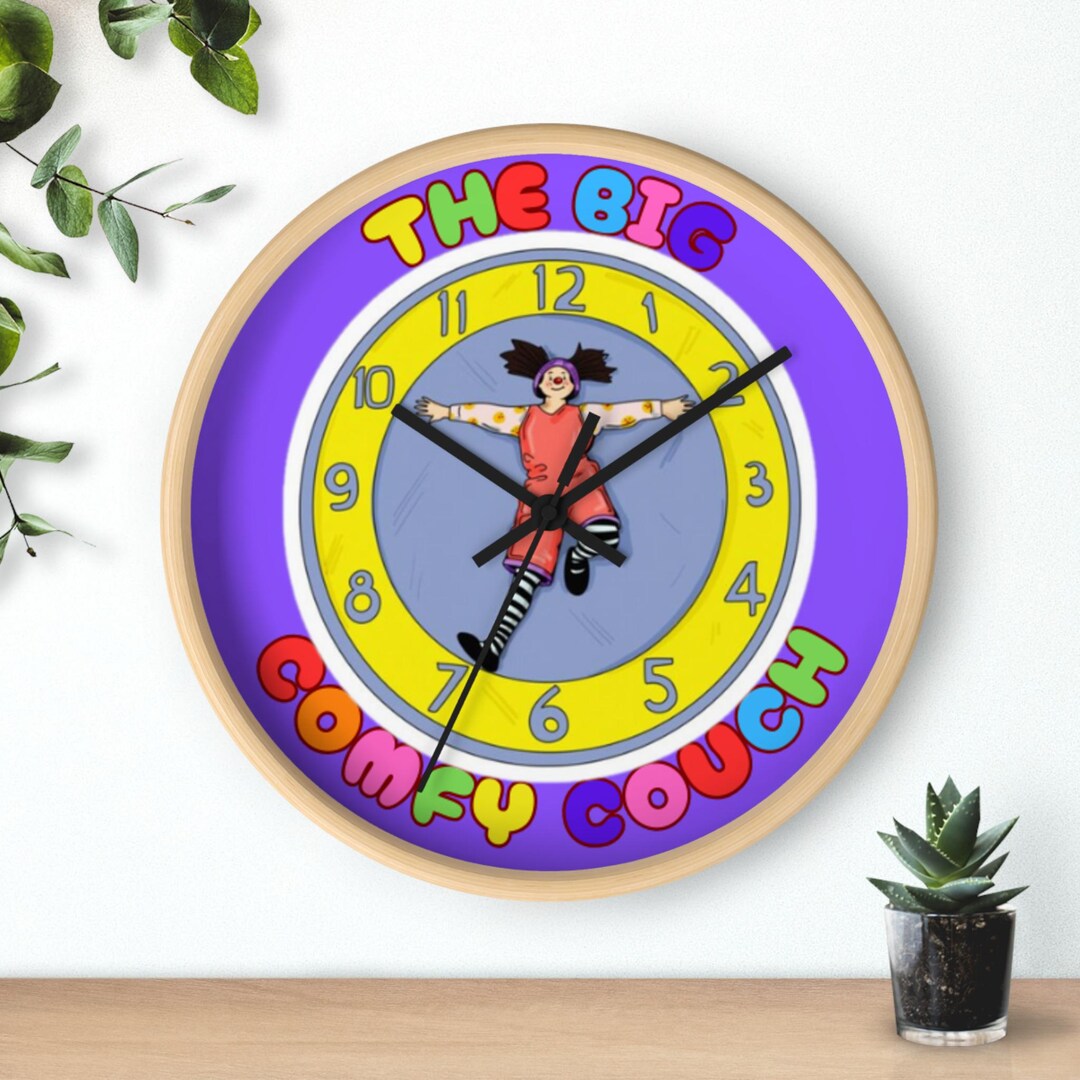 Wall Clock-kids/90s Nostalgic - Etsy