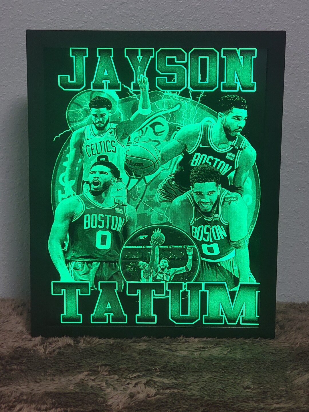 Jason Tatum Shadow Box - Etsy