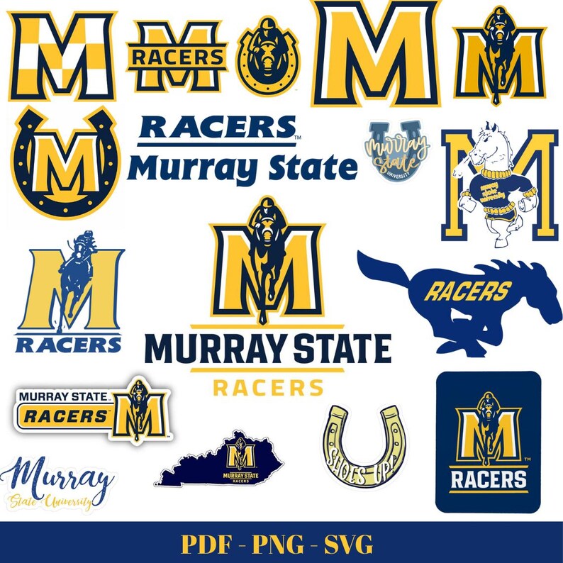 Murray State SVG, University SVG, Racers SVG, Game Day, Basketball ...