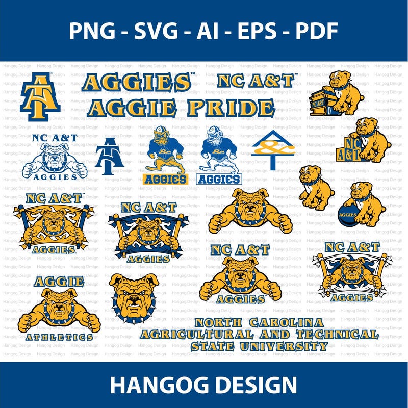 Aggie Football Logo - Etsy