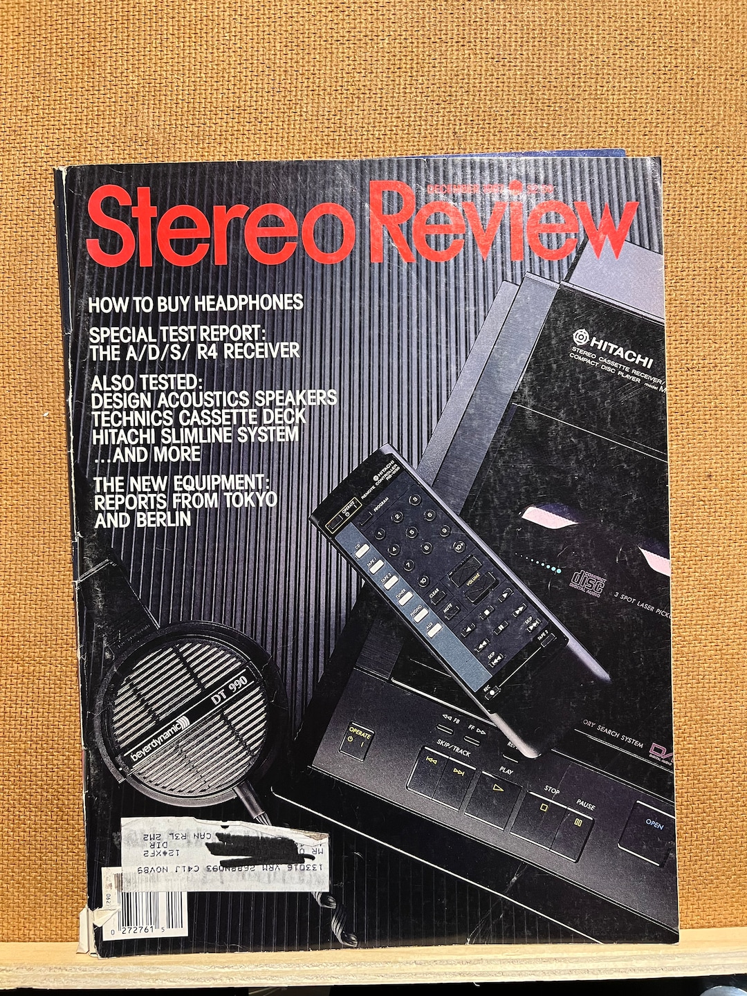 Stereo Review Magazine December 1987 - Etsy