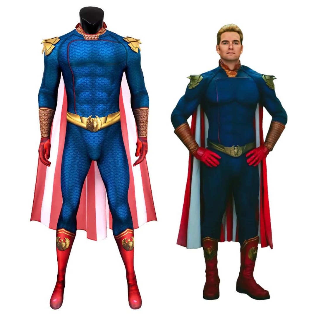 The Boys Homelander Season 2 Complete Cosplay Costume Outfit - Etsy UK