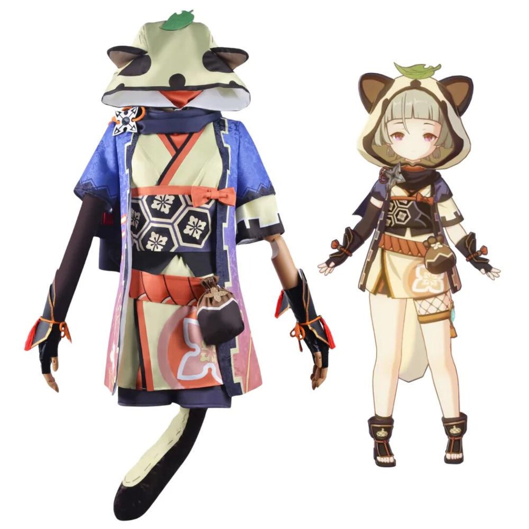 Genshin Impact Sayu Complete Cosplay Costume Outfit - Etsy
