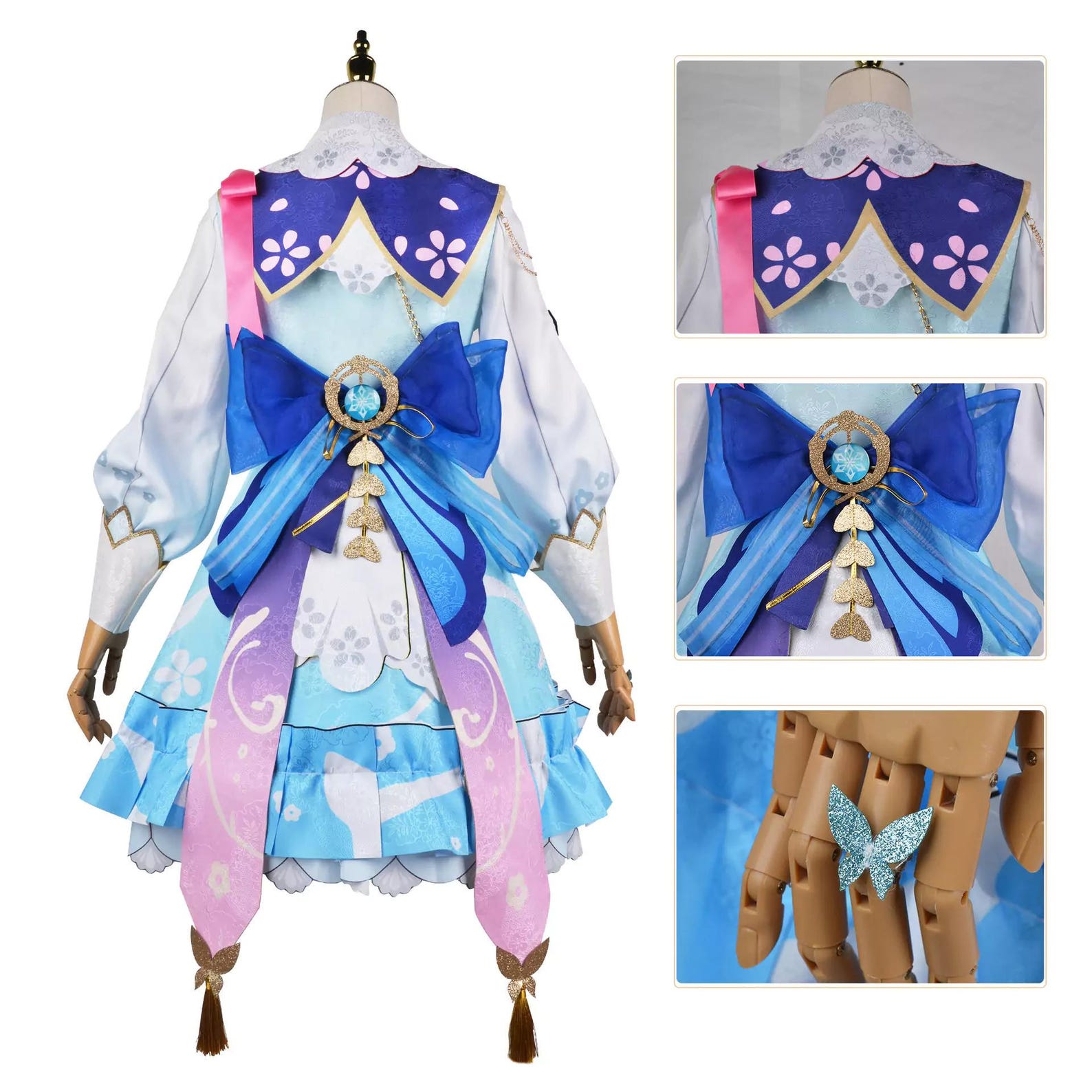 Kamisato Ayaka Carnival Complete Cosplay Costume Outfit - Etsy