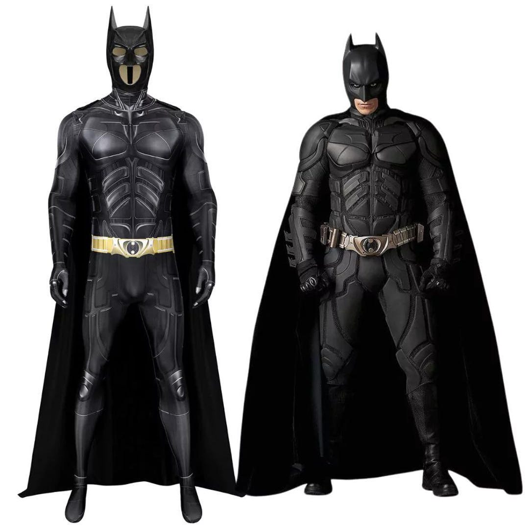 DC Batman Bruce Wayne Complete Cosplay Costume Outfit - Etsy