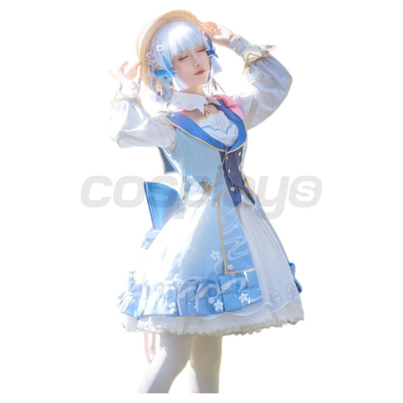 Kamisato Ayaka Carnival Complete Cosplay Costume Outfit - Etsy