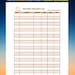 All Colors Walking Tracker Printable, Journal, Walking Log, Daily ...