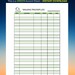 All Colors Walking Tracker Printable, Journal, Walking Log, Daily ...