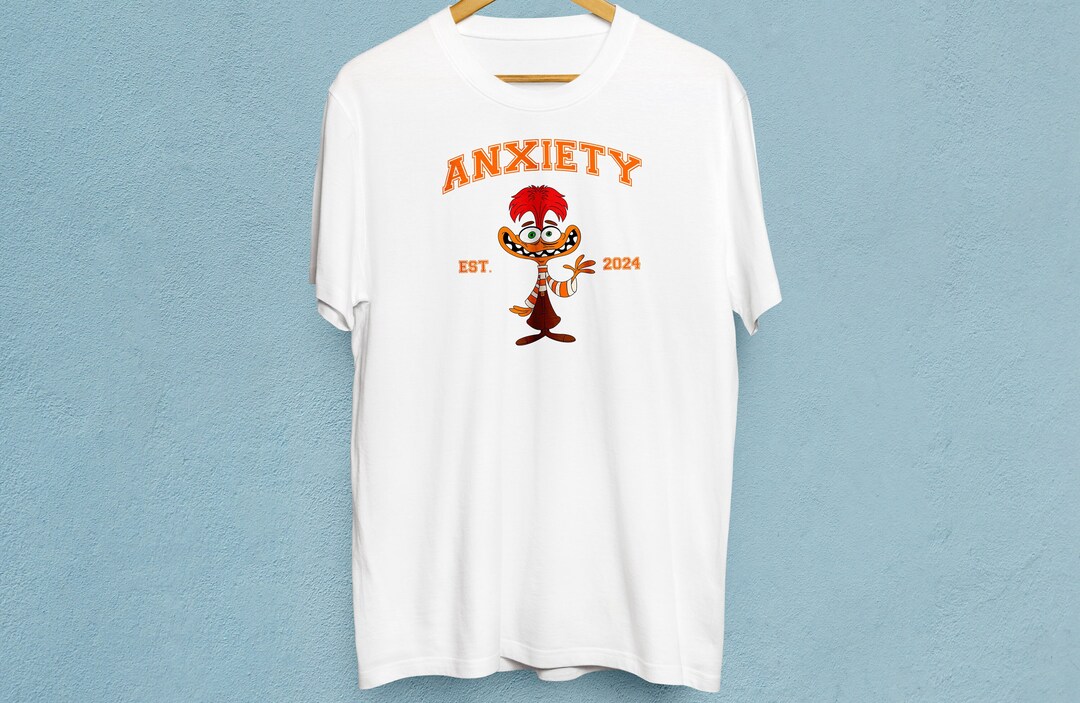 Inside Out 2 Camisa, Inside Out 2 Camisas de nuevos personajes ...