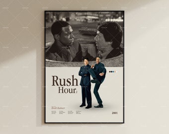 Rush Hour 1998 Brett Ratner Japanese Chirashi Movie Poster - Etsy