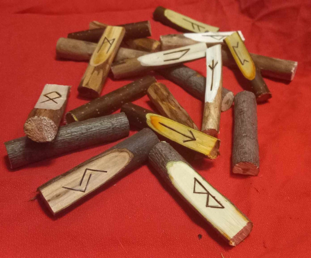 Elder Futhark Rune Divination Sticks - Etsy
