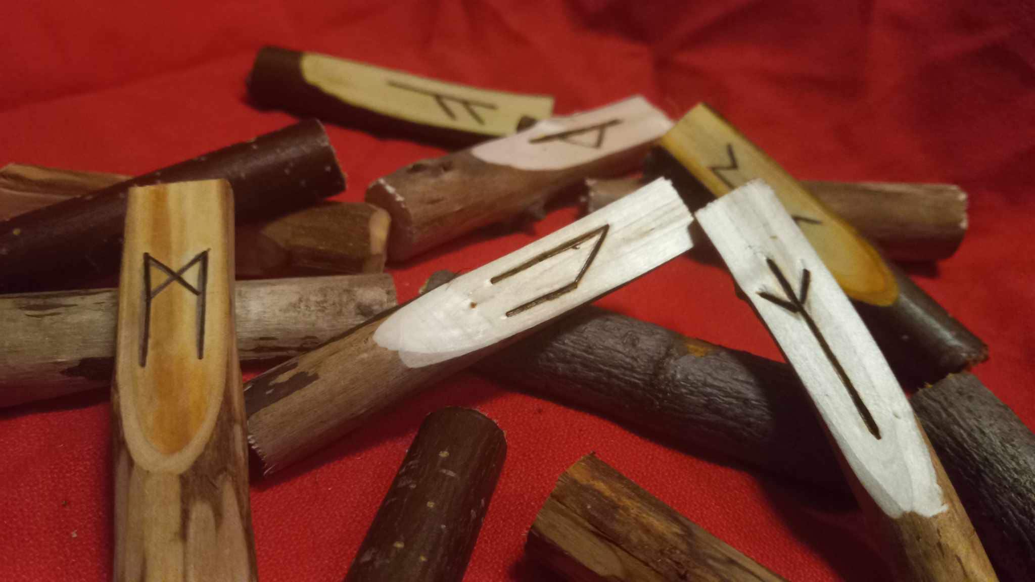 Elder Futhark Rune Divination Sticks - Etsy