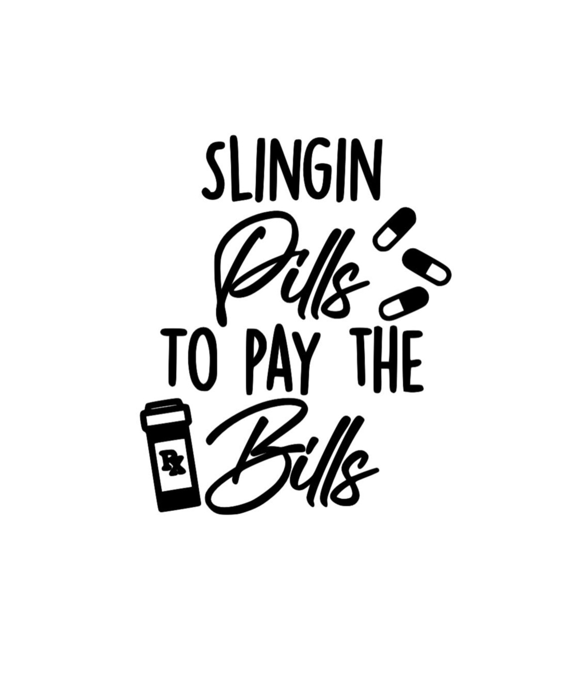 Slingin Pills Decal - Etsy