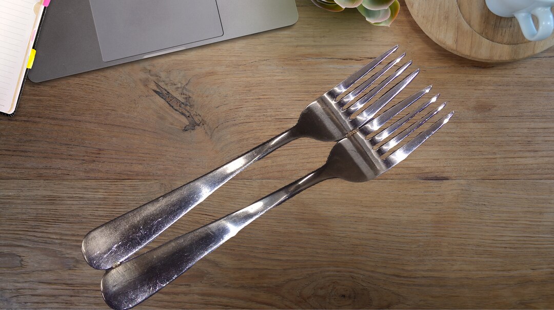 The American Fork - Double Wide Fork - 2 Pack - Etsy