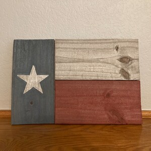 Rustic Wooden Texas Flag - Etsy
