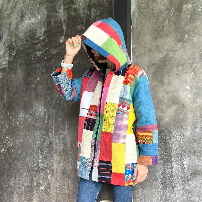 Patchwork Jacket - Etsy