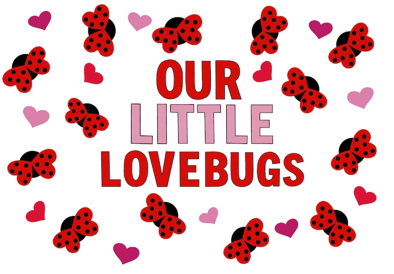 February Love Bugs – A Valentine's Day Bulletin Board for Your Little ...
