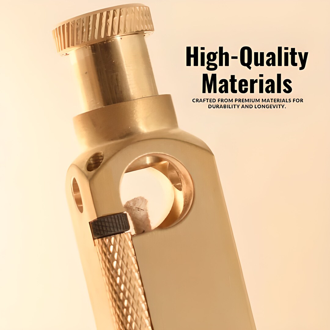 Retro Lighter Pure Copper Sturdy Side Pulley Ignition Gift for Men ...