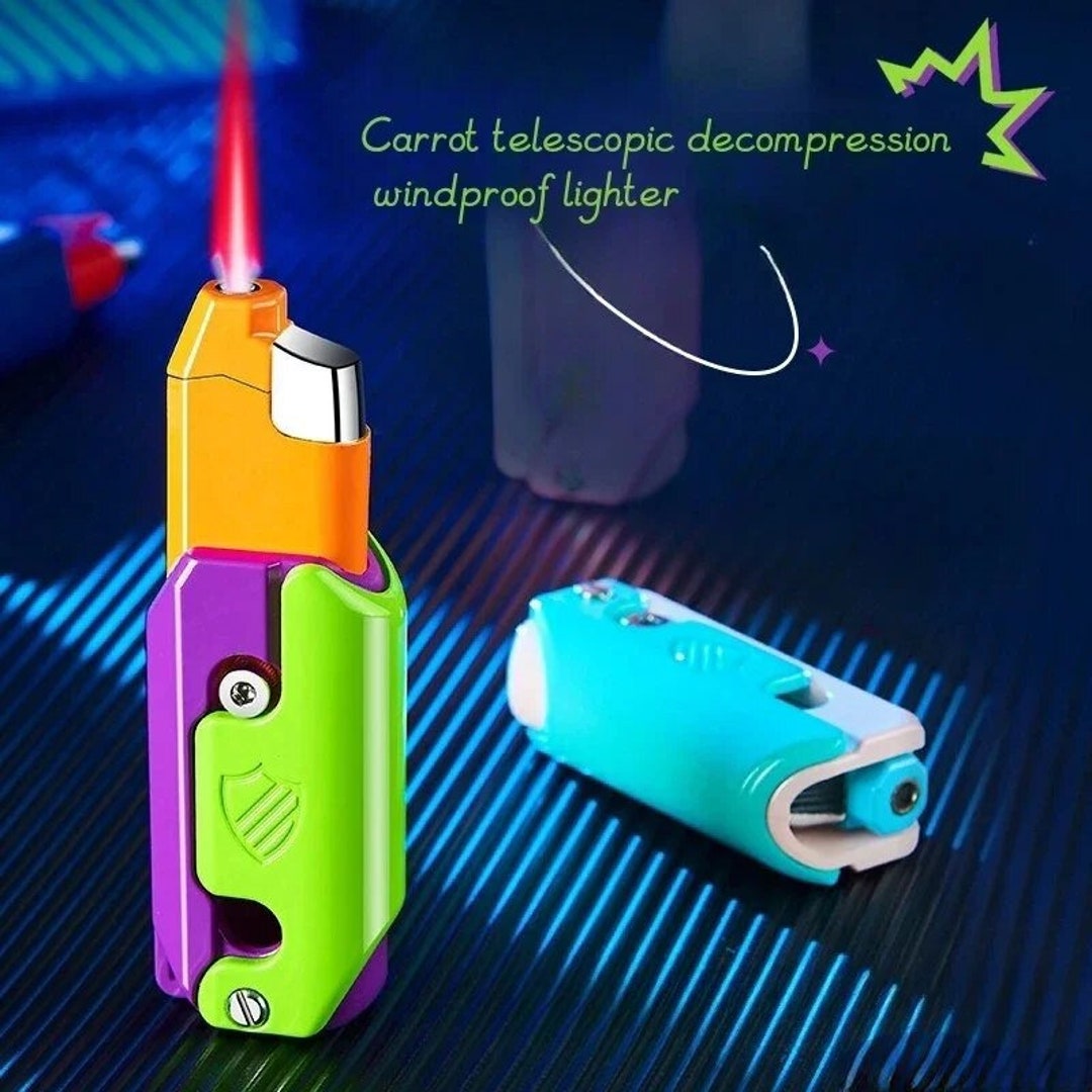 Inflatable Gas Turbine Torch High Flame Lighter Portable Outdoor Toy ...