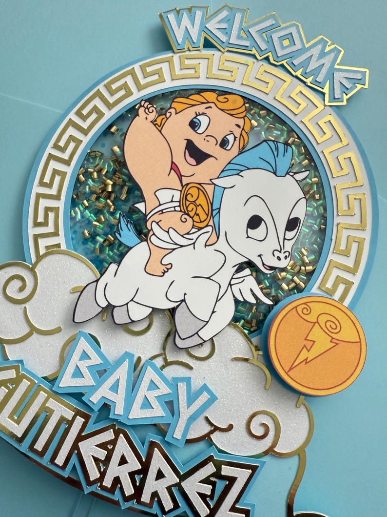 Hercules Cake Topper - Etsy