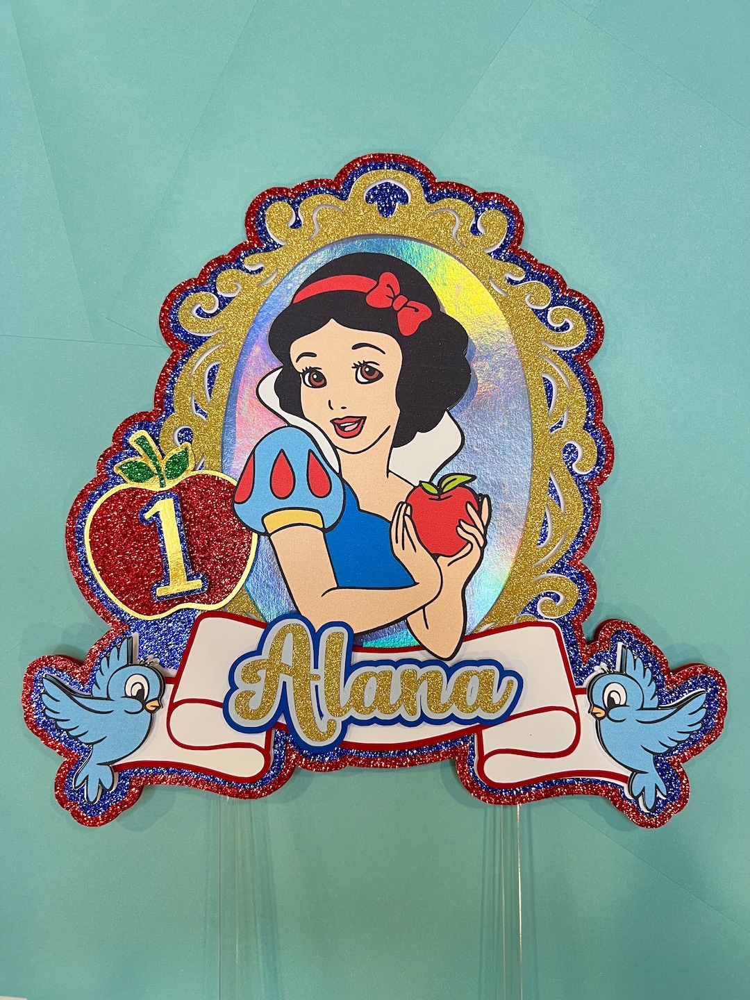 Snow White Cake Topper - Etsy