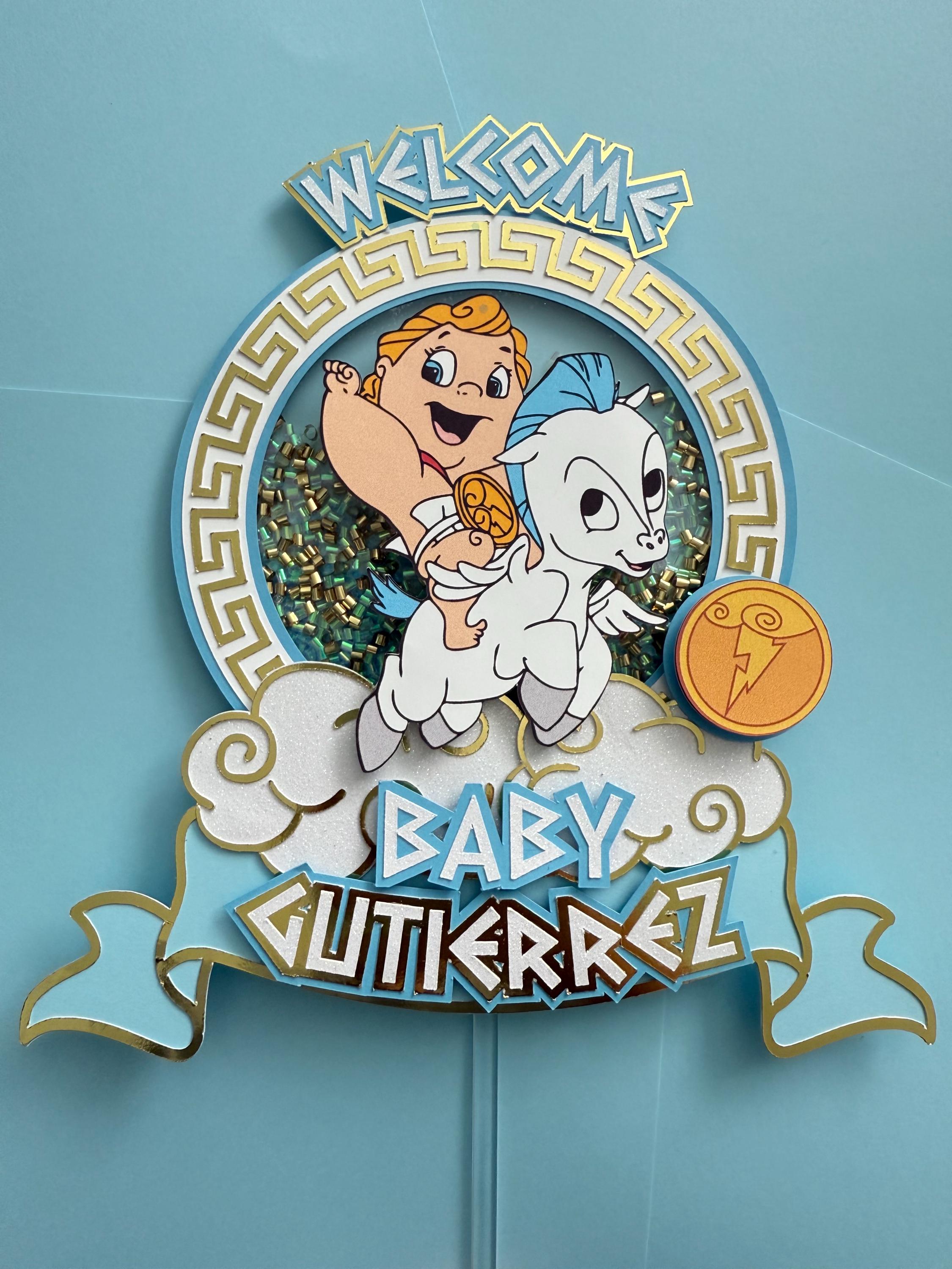 Hercules Cake Topper - Etsy
