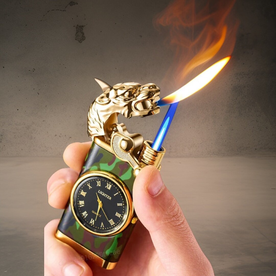 Animal Design Smoker's Lighter Cool Multiple Flame Lighter Blue Flame ...