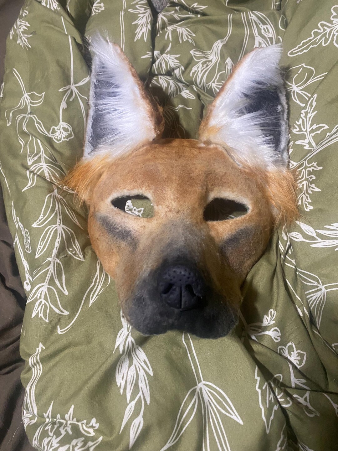 Maned Wolf Mask - Etsy