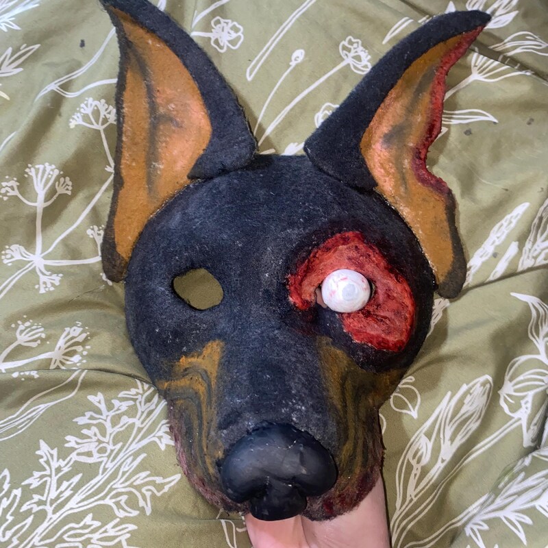 Dog Mask - Etsy
