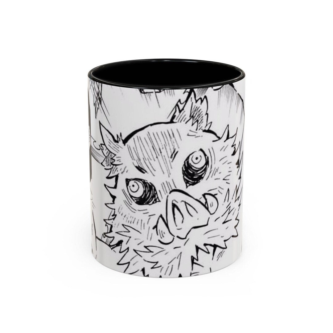 Demon Slayer Inosuke Hashibira Coffee Mug, Demon Slayer Mug, Inosuke ...