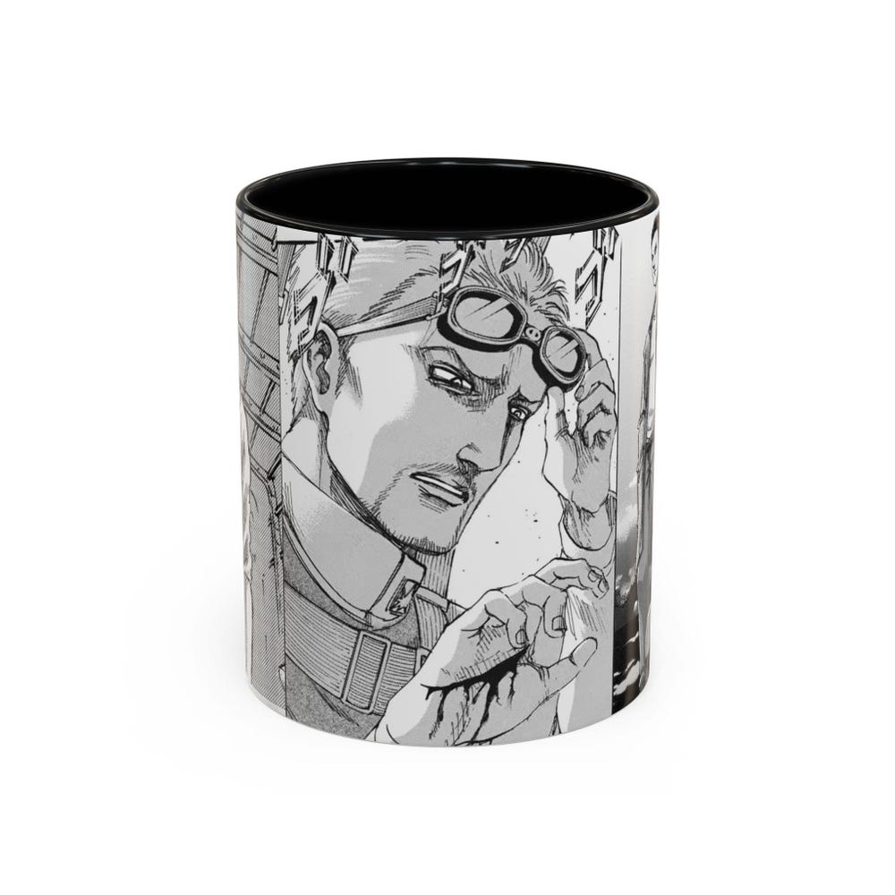 Attack On Titan, Reiner Braun, Accent Coffee Mug, Anime Coffee Mug ...