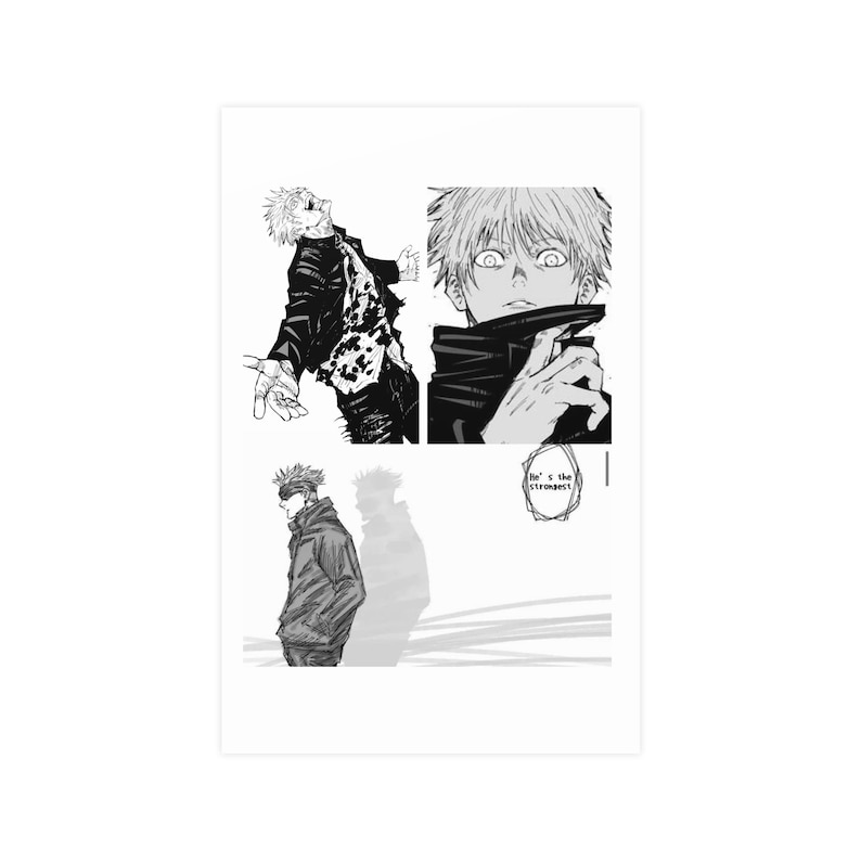Jujutsu Kaisen Gojo Satoru Poster - Etsy