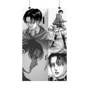 Attack on Titan Levi Ackerman Matte Vertical Poster - Etsy
