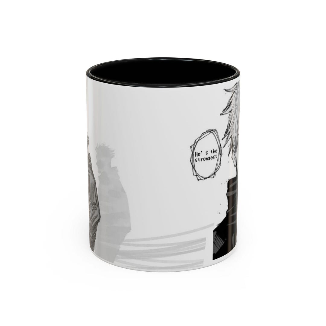 Jujutsu Kaisen Gojo Satoru Accent Coffee Mug, Cute Anime Mug, Cute ...