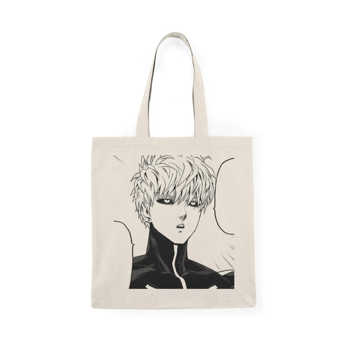 One Punch Man Genos Tote Bag, OPM Tote Bag, OPM Genos One Punch Man ...