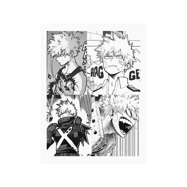 Bakugo Poster - Etsy