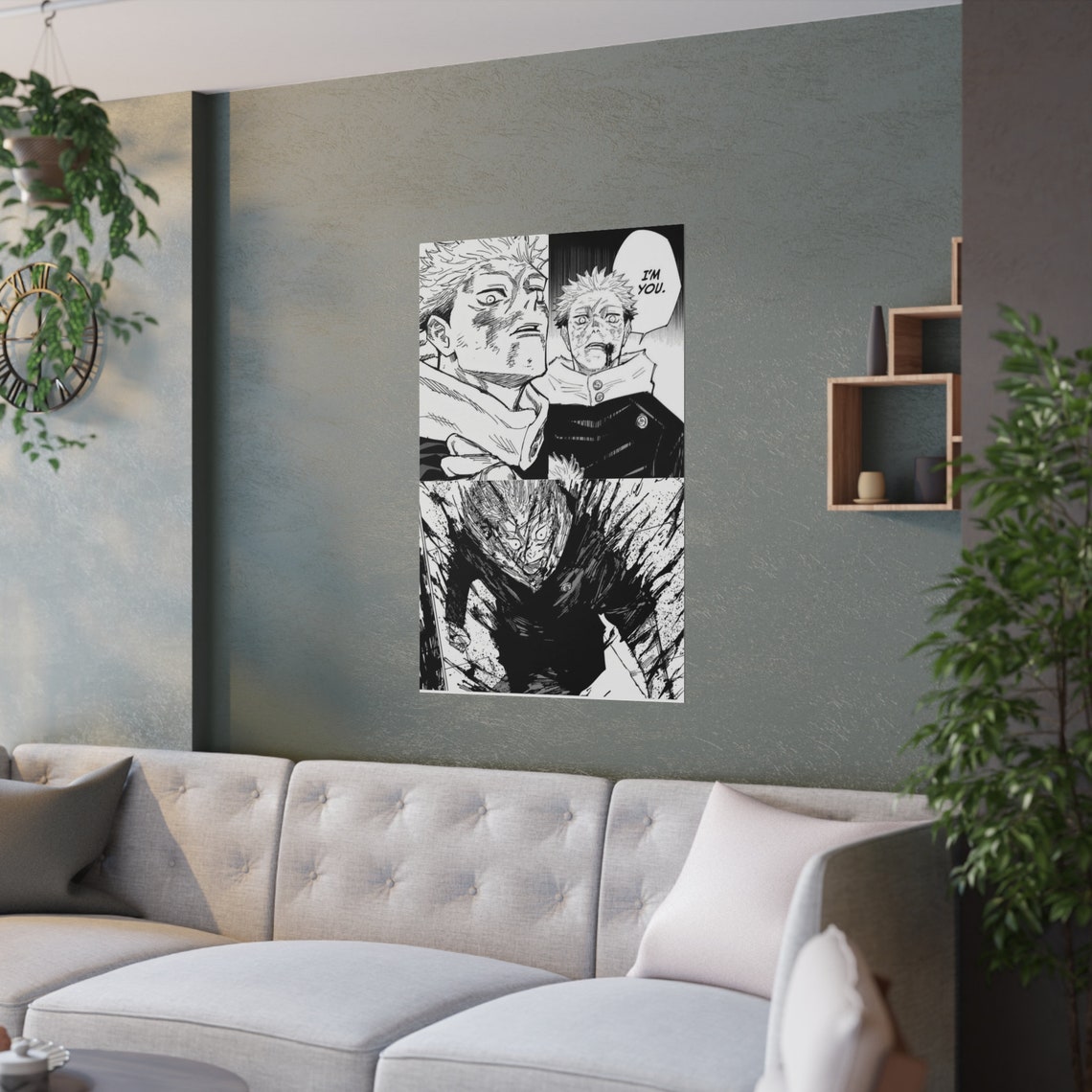 Jujutsu Kaisen Yuji Itadori Satin Poster (210gsm) - Etsy