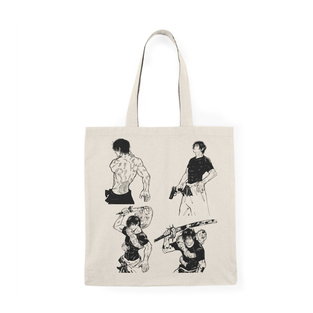 Toji Fushiguro Natural Tote Bag - Etsy