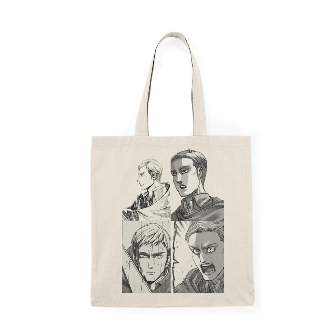 Attack on Titan Erwin Smith Tote Bag, Attack on Titan Merch, Casual ...