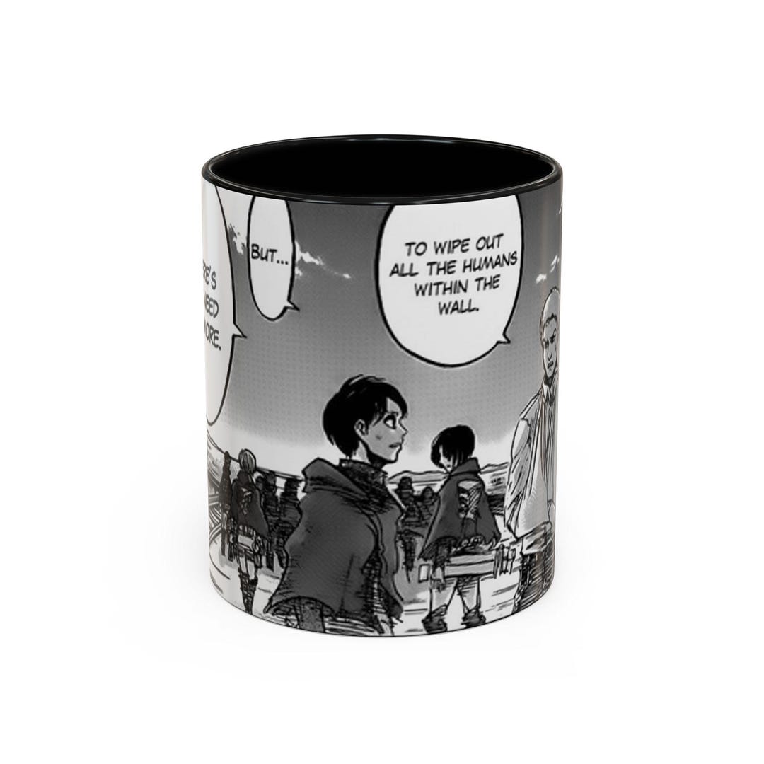 Attack on Titan Eren X Reiner Coffee Mug, Cute Anime Mug, Cute Manga ...