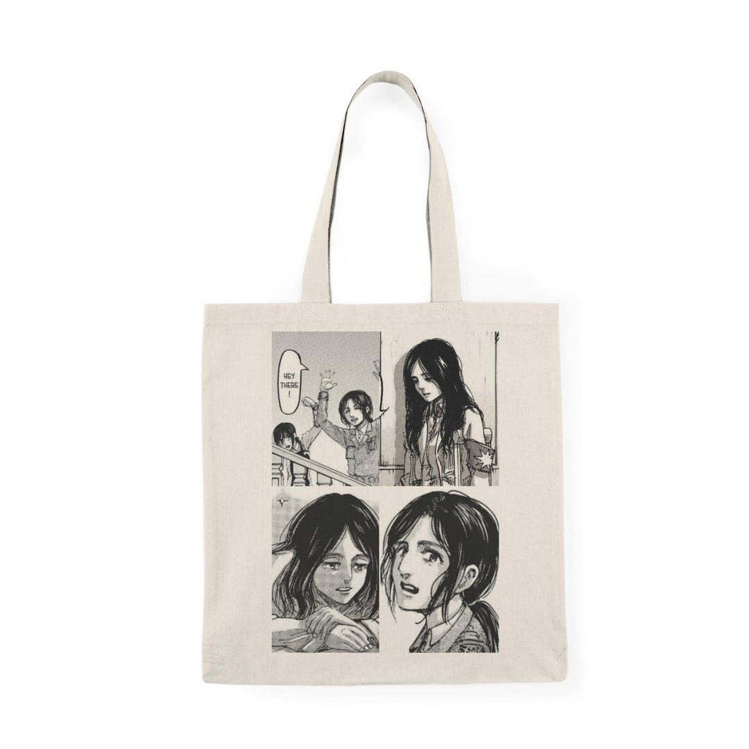 Attack on Titan Pieck Finger Tote Bag, AOT Tote Bag, AOT Gift, Cute ...