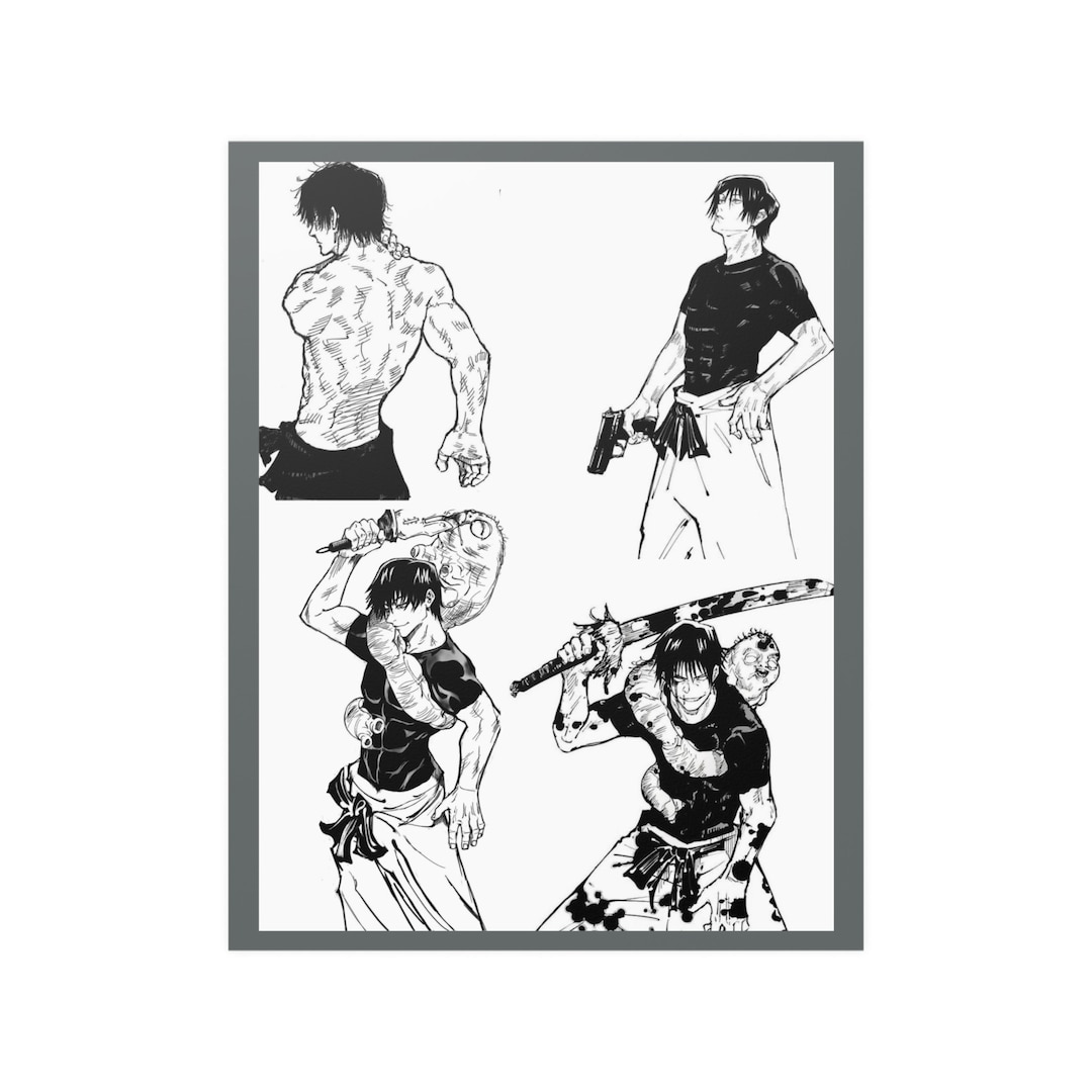 Jujutsu Kaisen Toji Fushiguro Poster (210gsm) - Etsy