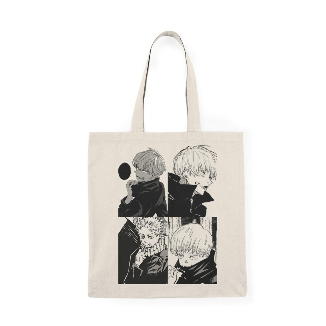 Jujutsu Kaisen Toge Inumaki Tote Bag 15" X 16", Anime Tote Bag, Anime ...