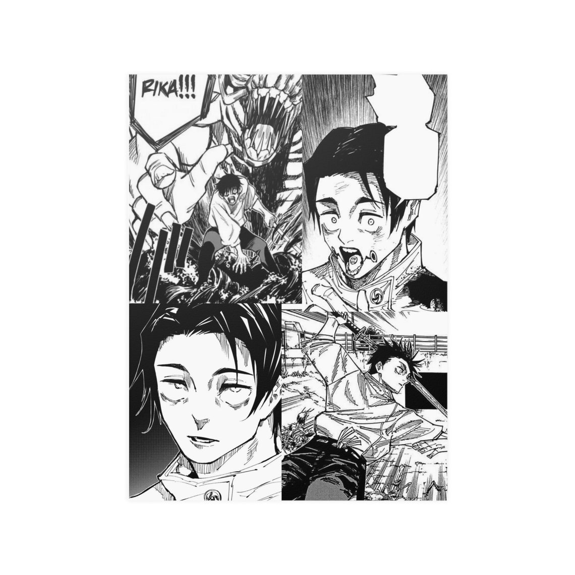 Jujutsu Kaisen Yuta Okkotsu Poster 210 GSM - Etsy Canada