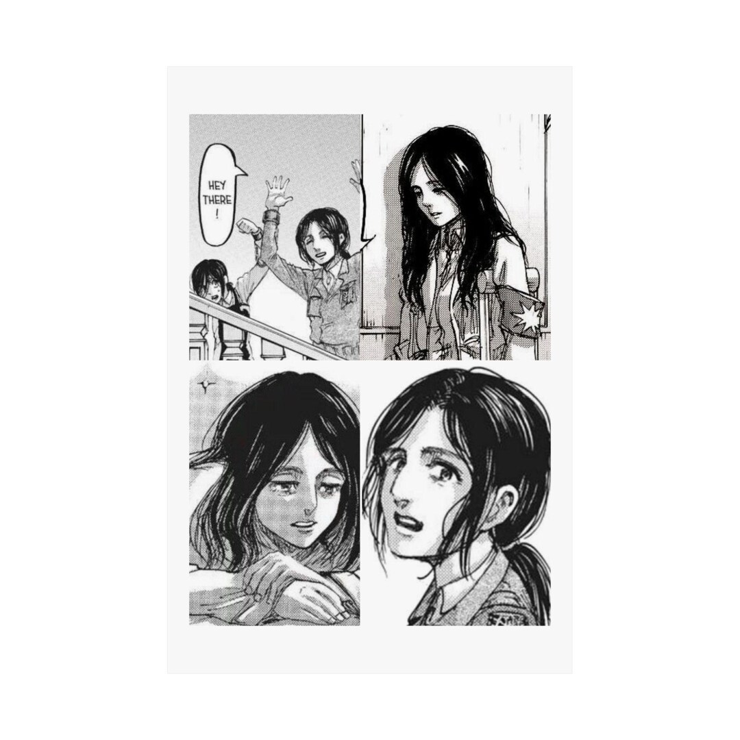 Attack on Titan Pieck Finger Poster (210gsm), AOT Gift Poster, Attack ...