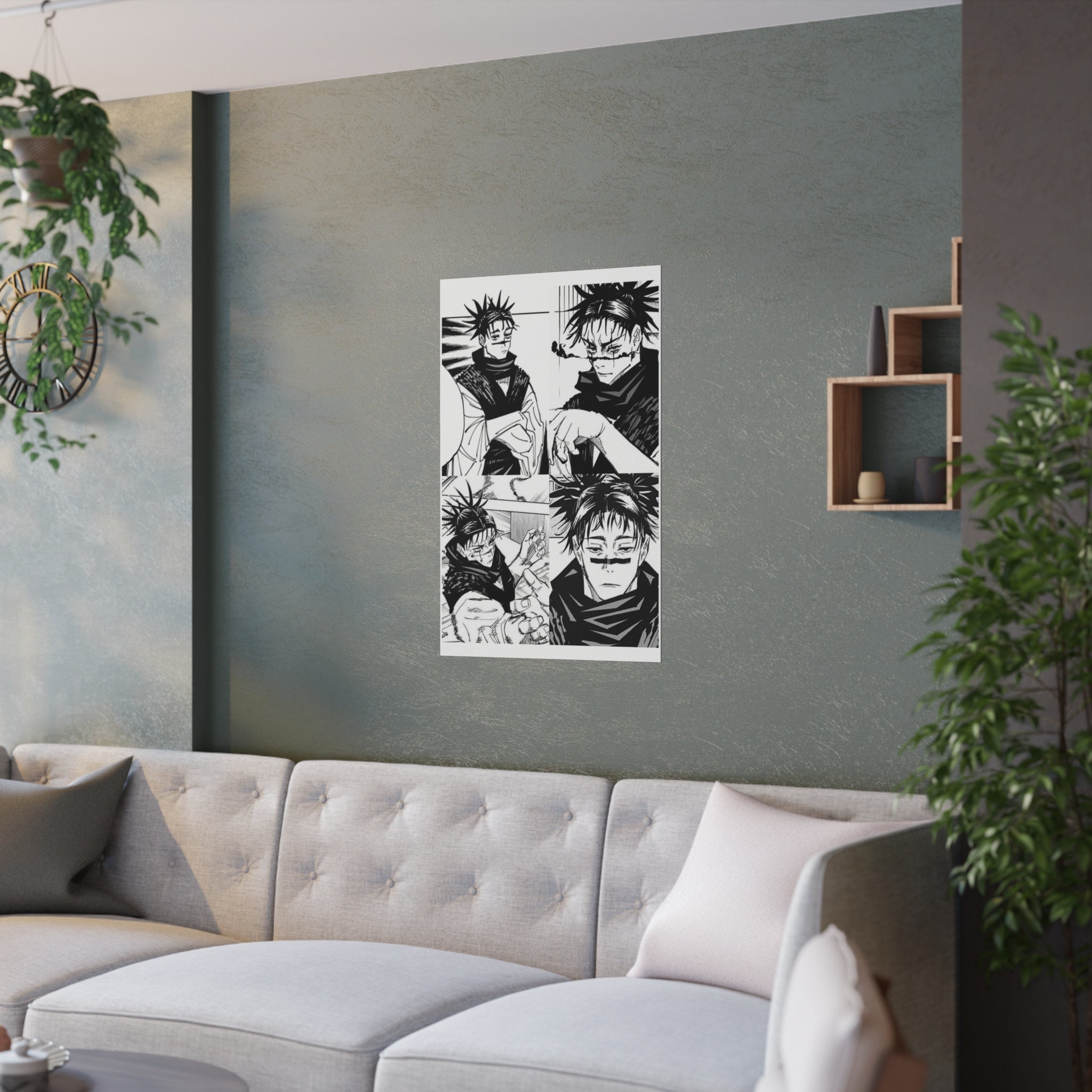 Jujutsu Kaisen Choso Satin Posters (210gsm), JJK Poster, JJK Wall Decor ...