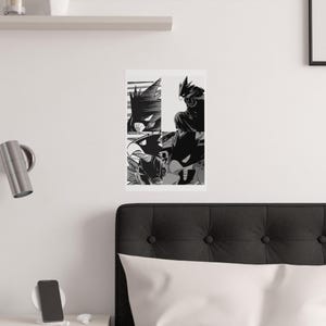 My Hero Academia Fumikage Tokoyami Satin Poster 210gsm - Etsy