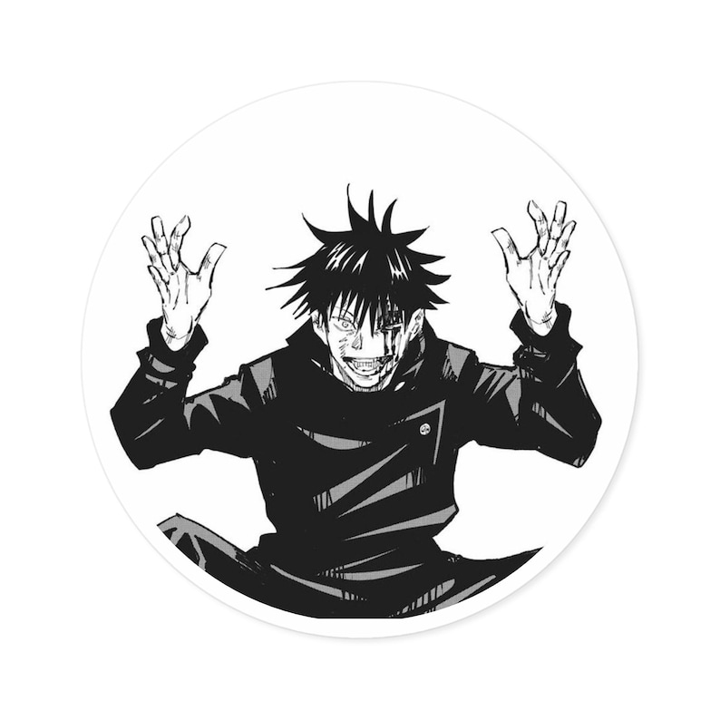 Jujutsu Kaisen Megumi Fushiguro Sticker - Etsy