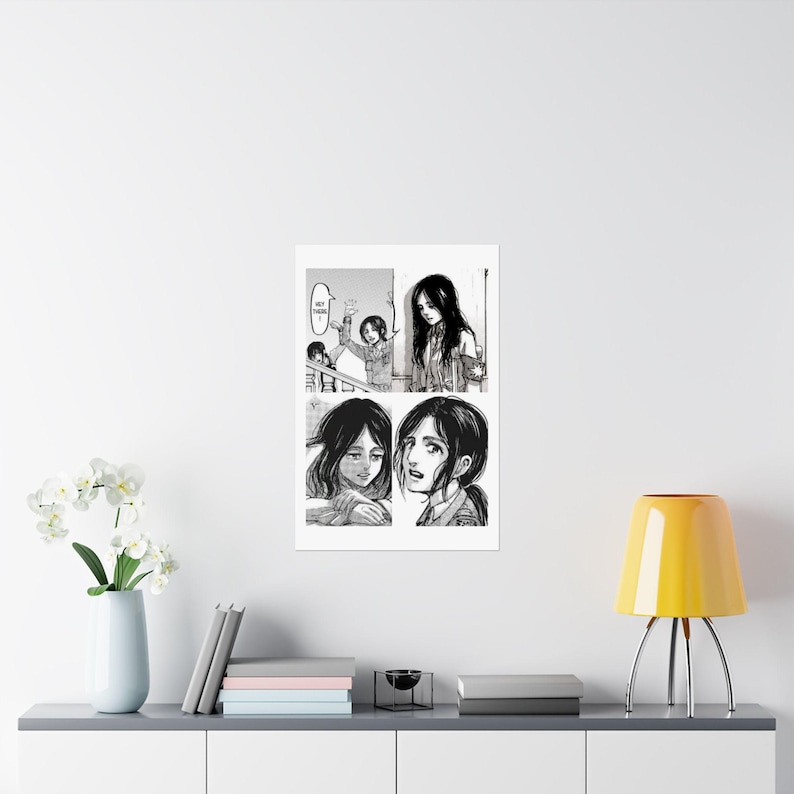 Attack on Titan Pieck Finger Poster (210gsm), AOT Gift Poster, Attack ...